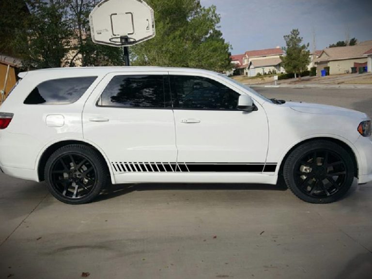 Decal Sticker Vinyl Side Sport Stripe Kit Compatible with Dodge Durango ...