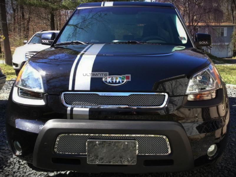 1x Full Stripe Kit Decal Sticker Graphic Compatible with Kia Soul 1st ...