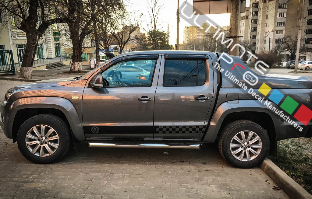 Stickers Decal for VW Volkswagen Amarok pickup Stripes Graphics part ...