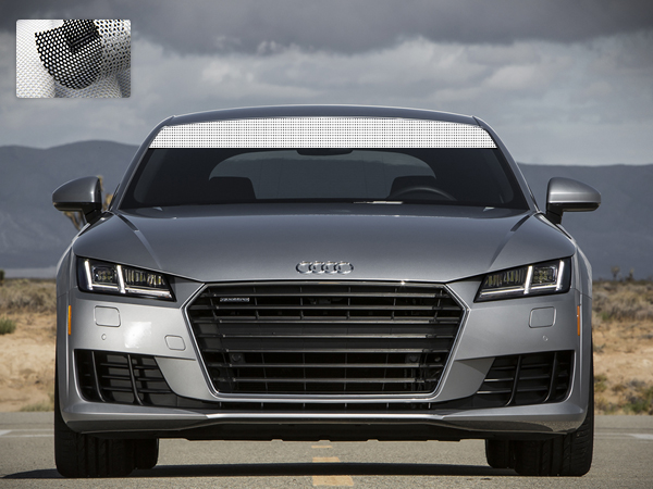 Windshield Banner Strip Decal Sticker Vinyl Audi TT RS TTS Sunproof