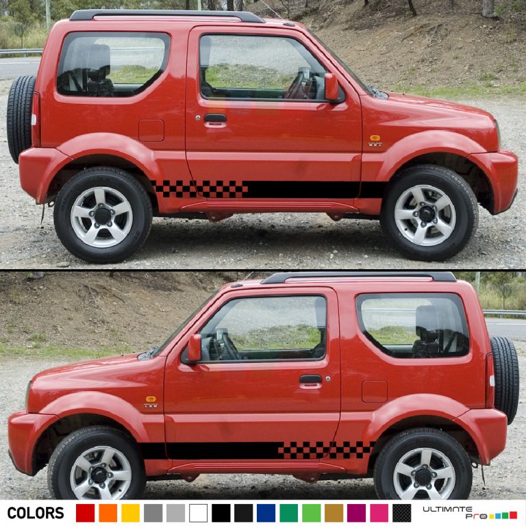 2x decal Sticker Vinyl Side Stripes Compatible with Suzuki Jimny ...